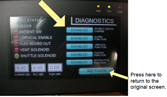 Auto distraction patient stop switch override (2010-2018) – Hill ...