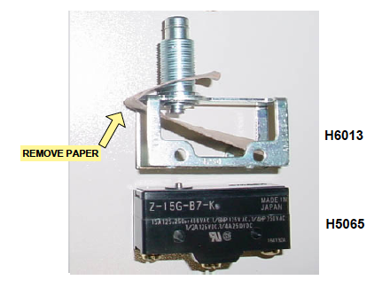 Microswitch assembly – Hill Laboratories